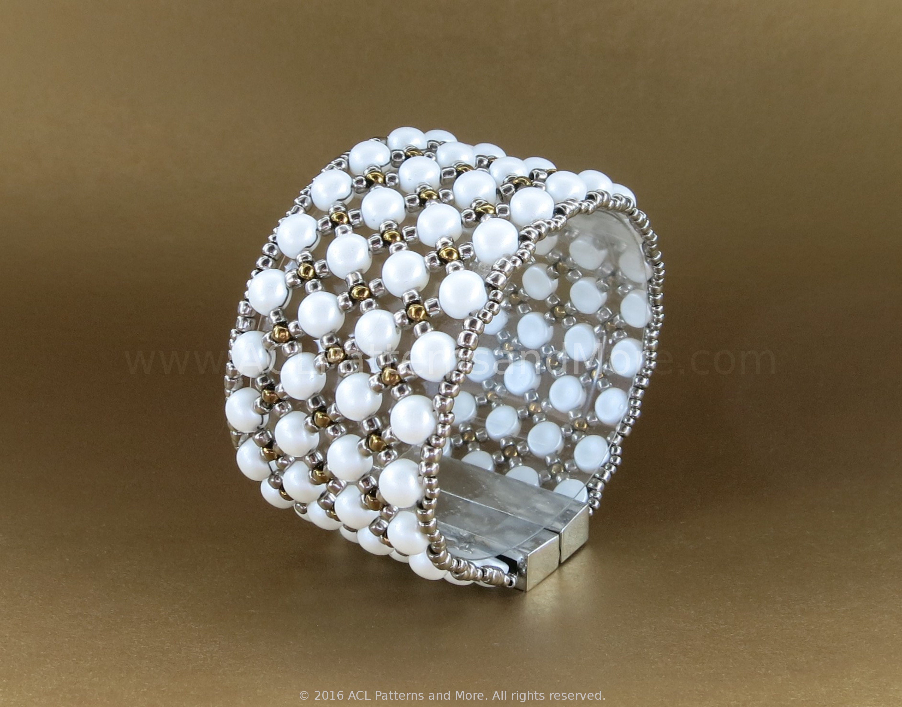 Buns and Netting Bracelet PDF Pattern - Etsy