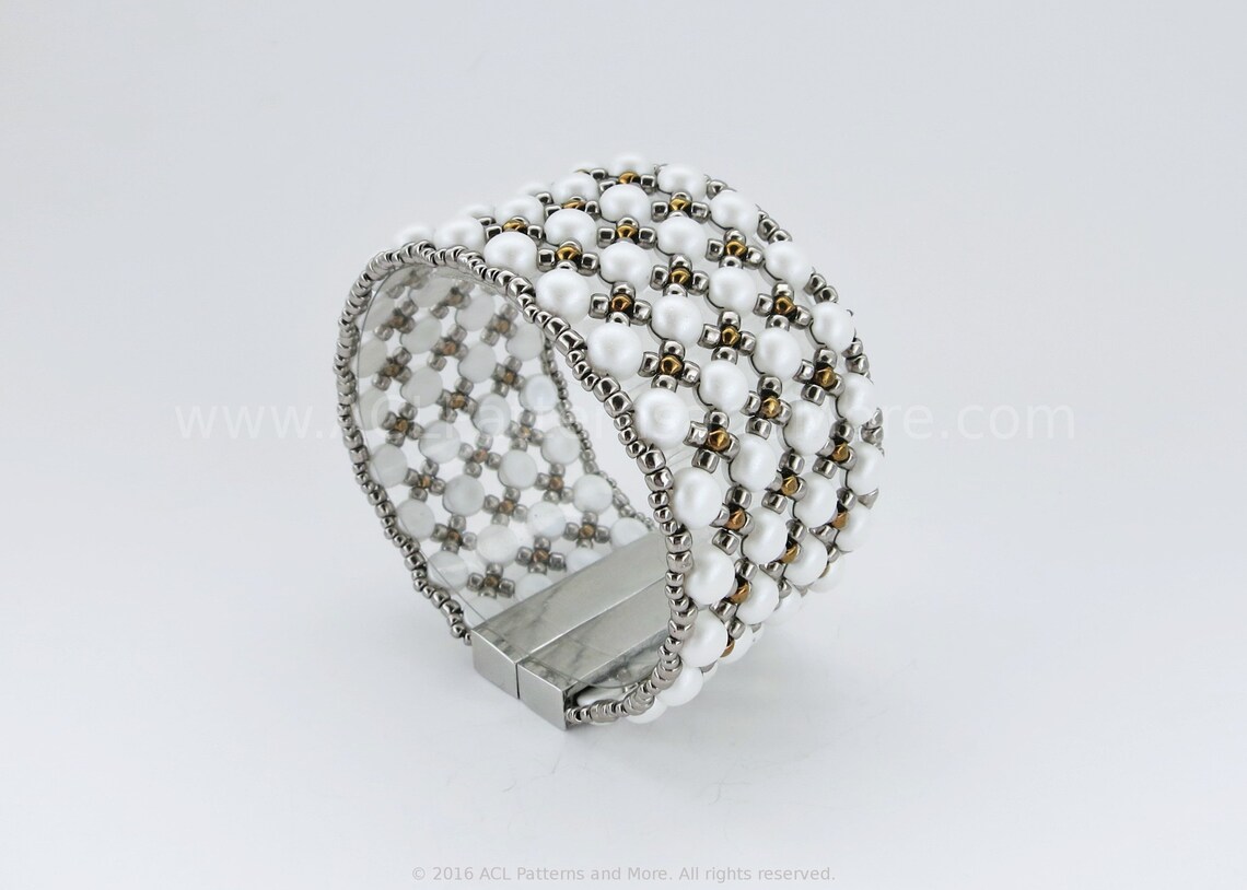 Buns and Netting Bracelet PDF Pattern - Etsy