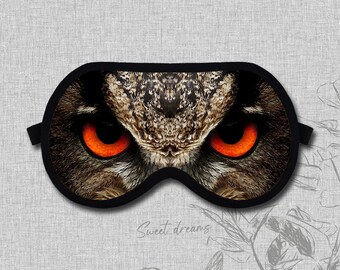 Owl Sleep Mask - Etsy
