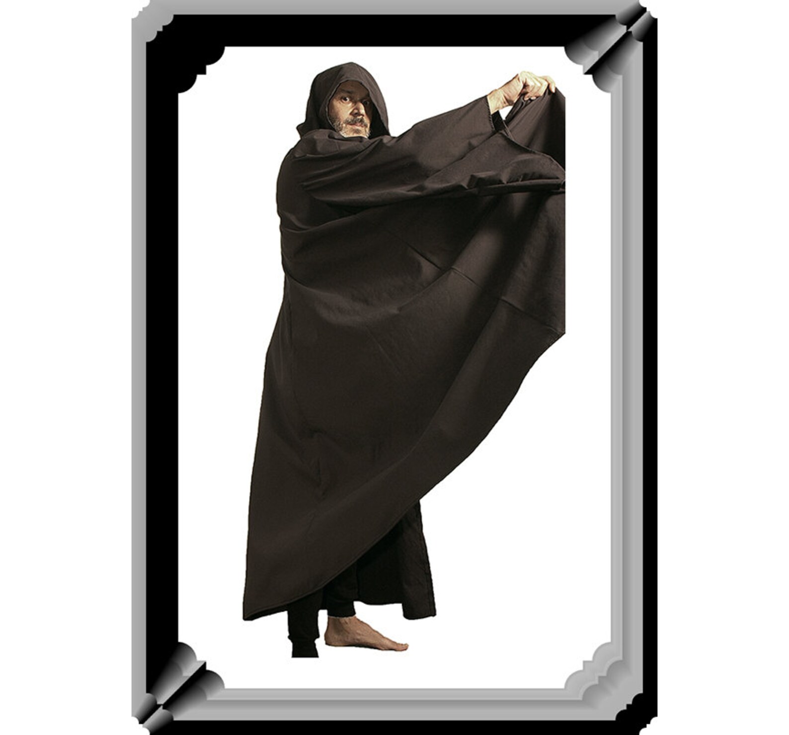 Cherry Cloak With Sleeves and Hood for Men or Women, One Size Fit, Old ...