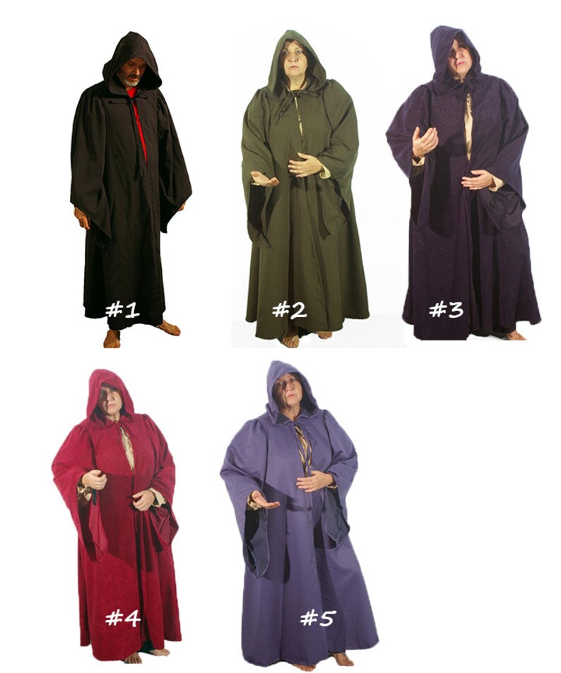 Cherry Cloak With Sleeves and Hood for Men or Women, One Size Fit, Old ...