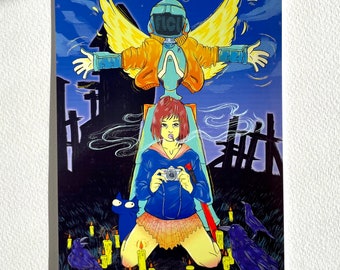 FLCL Fooly Cooly Anime Poster - Etsy