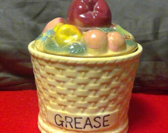 Grease jar | Etsy