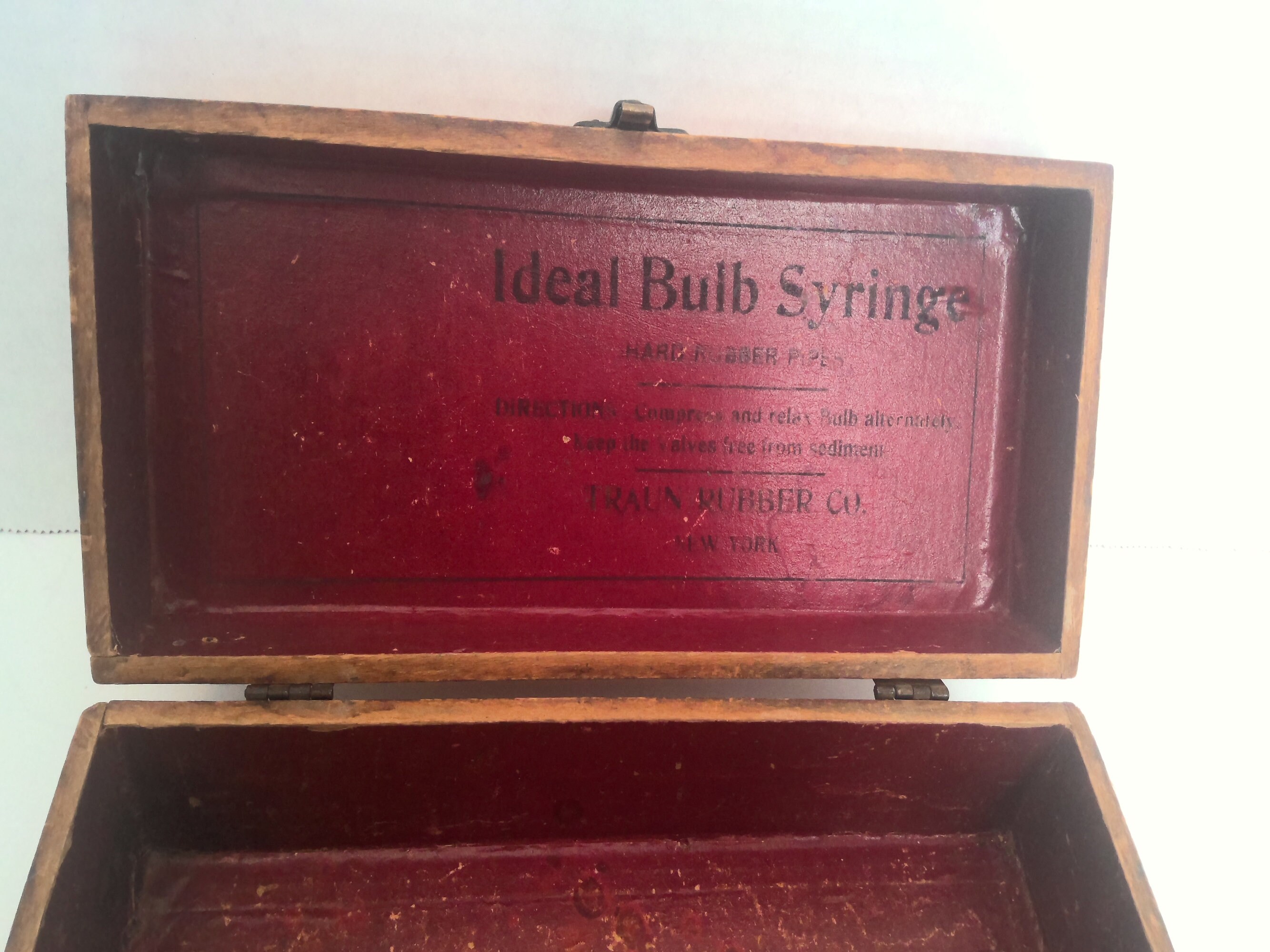 Vintage Ideal Wood Syringe Box, Medical Box - Etsy