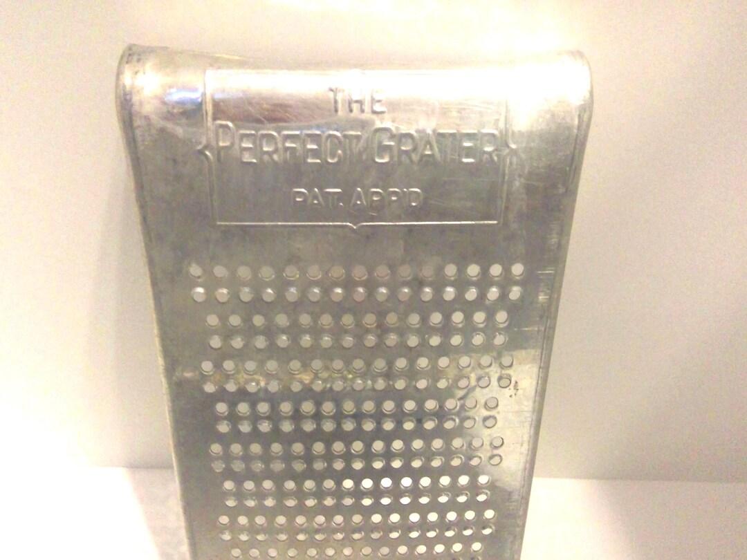 Vintage Metal Grater - Small Hole Kitchen Tool - Etsy