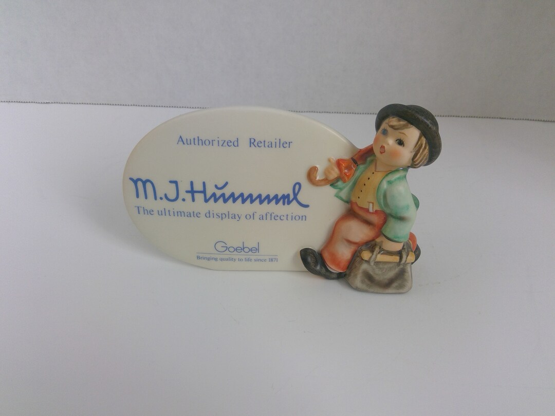 Hummel Shelf Sign, Goebel, Advertising - Etsy