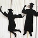 Glitter Graduates Cake Topper, Graduation Cake Topper, Female Graduate ...