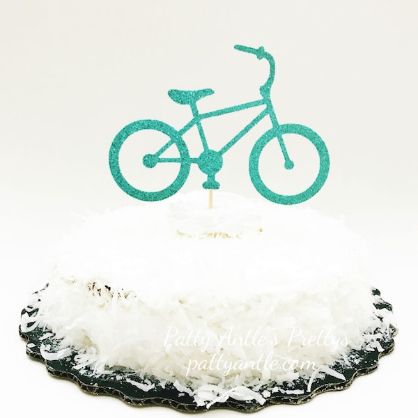 Bicycle Cake Topper - Etsy