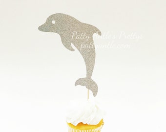 Dolphin cake topper | Etsy