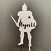 Glitter Gladiator Cake Topper Birthday Gladiator Cake Topper - Etsy