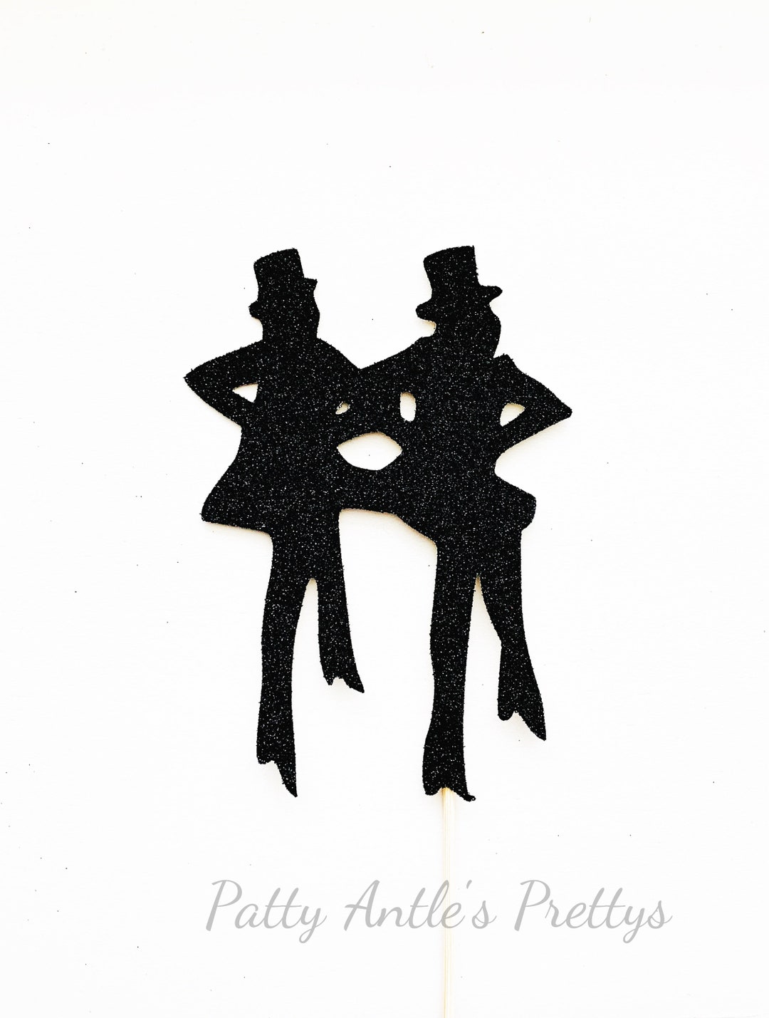 Glitter Tap Dancer Cake Topper, Dancer Cake Topper, Dancing Cake Topper ...