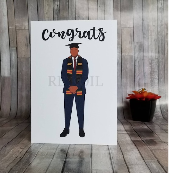 Black Grads Matter Graduation Card Black Excellence | Etsy