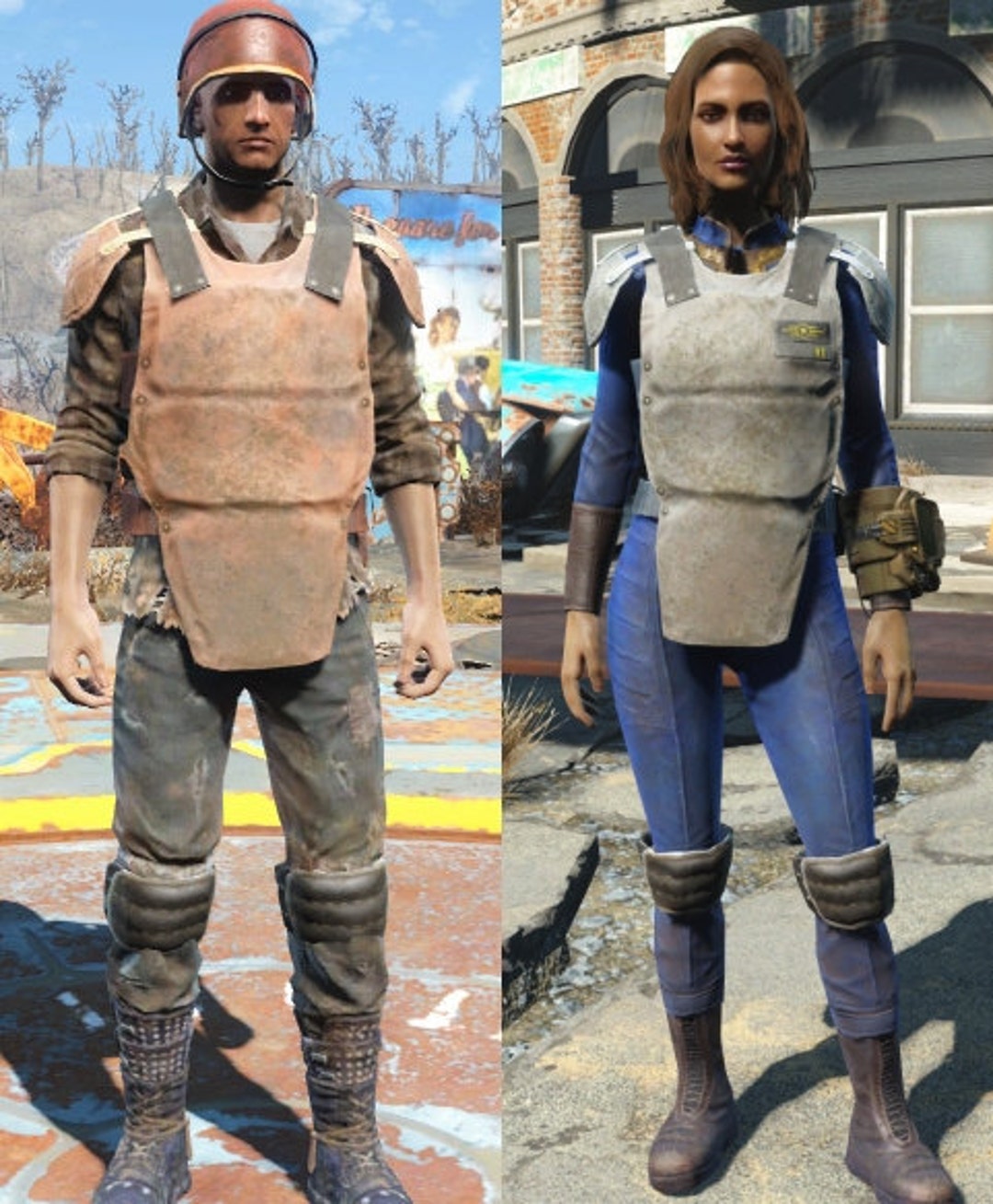 Blueprint: Fallout Inspired Security Armor - Various Sizes - Etsy