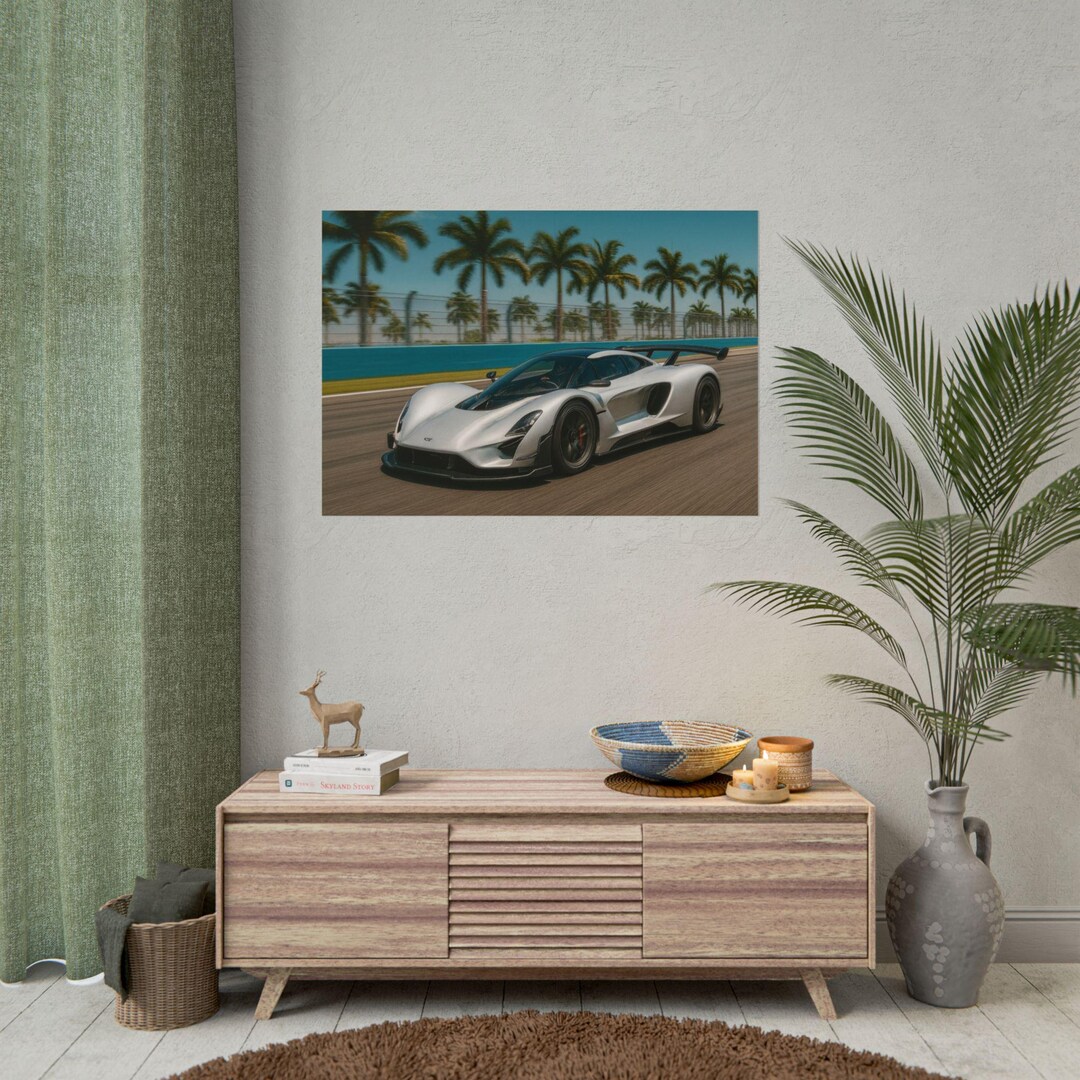 Czinger 21C Racecar Poster: Luxury Automotive Wall Art - Etsy