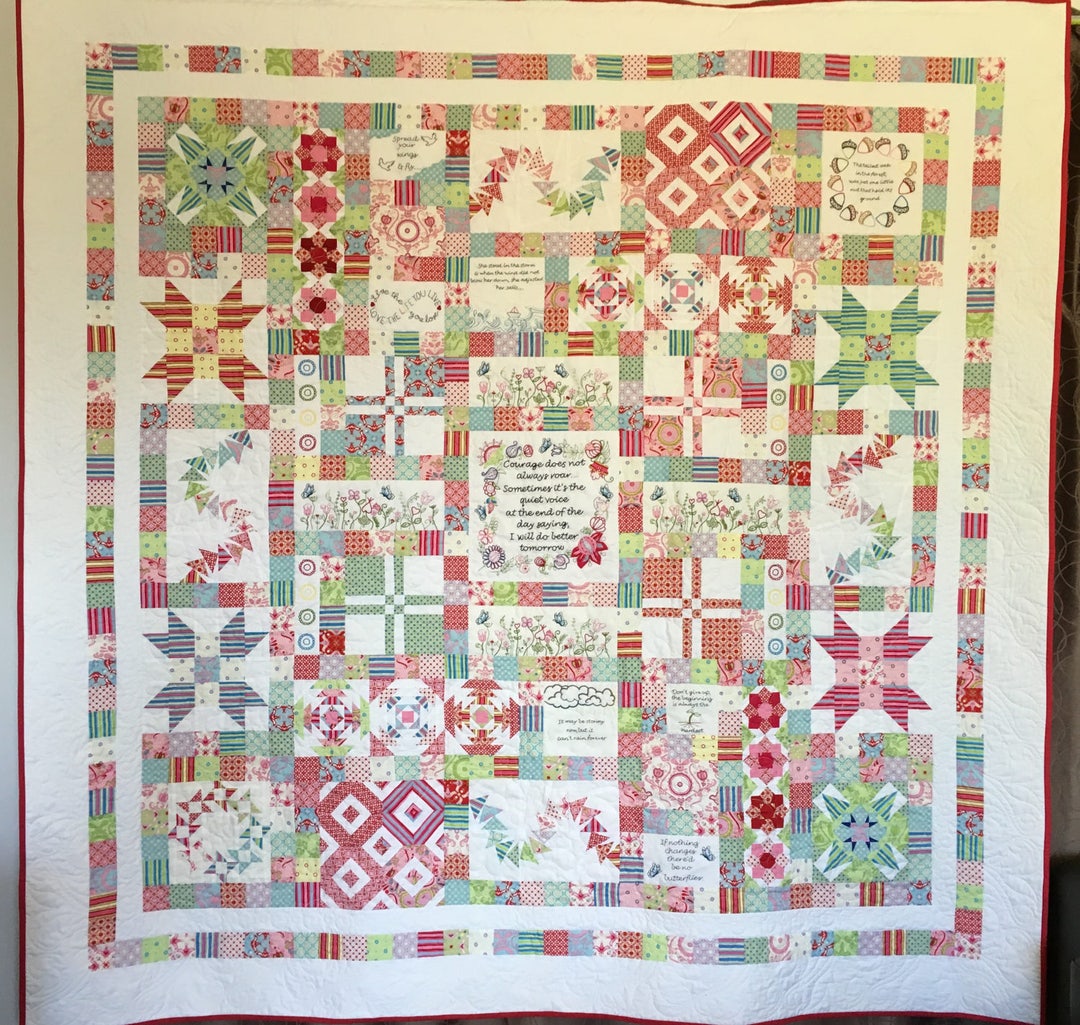 Courage Quilt Block of the Month Block 3 - Etsy
