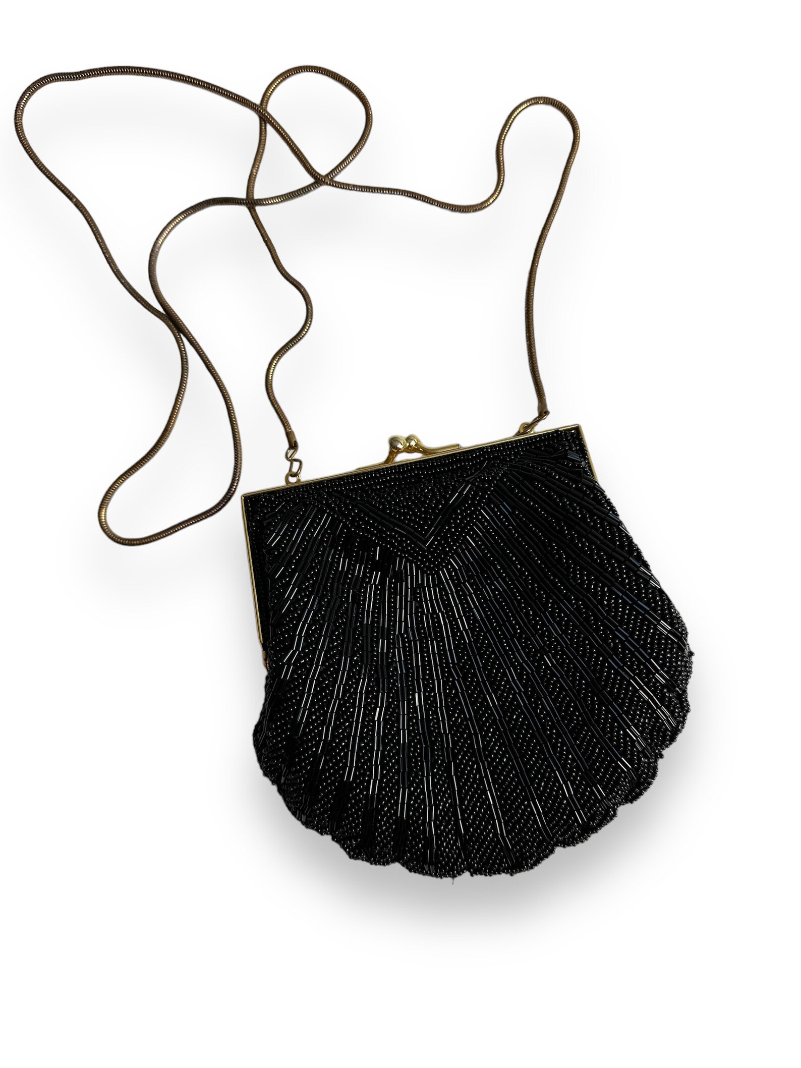 Vintage Carla Marchi Beaded Evening Bag Purse Black special Occasion - Etsy