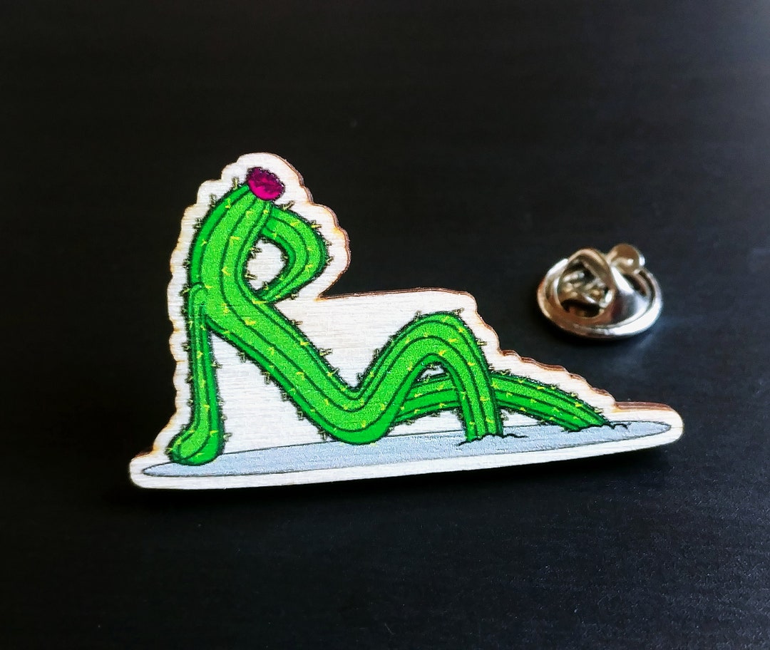 Sexy Cactus Pin French Girl - Etsy