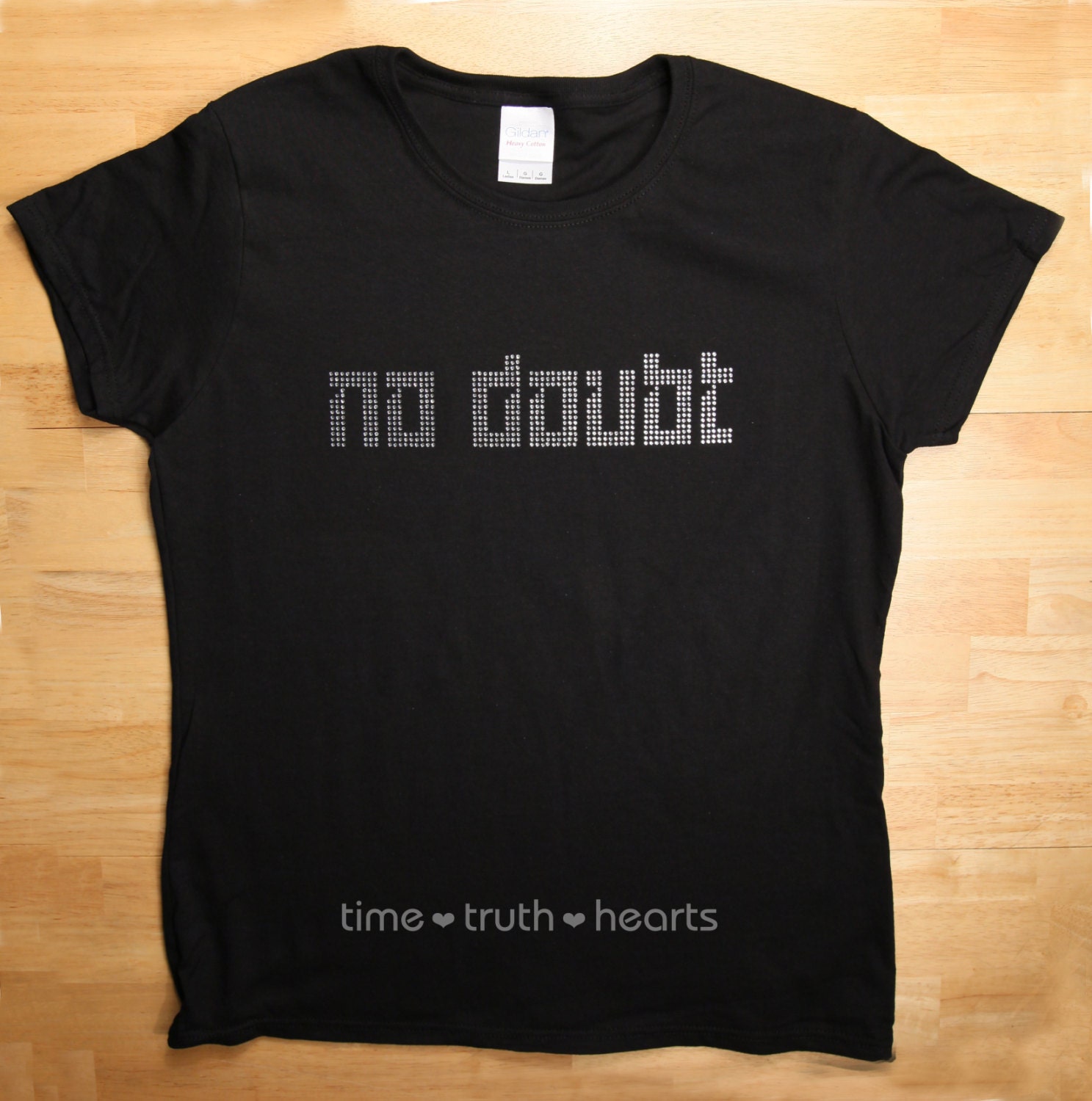 No Doubt logo 10.5 x 2.5 in Brilliant clear or red | Etsy