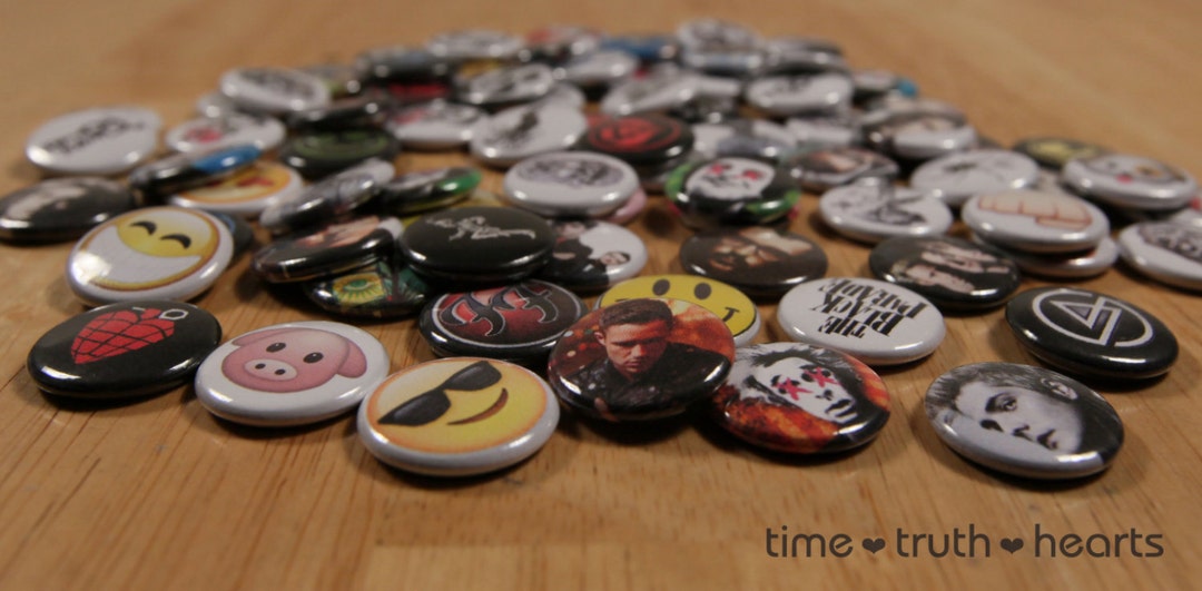 Custom 1" Buttons- Your Personal Designs-- ***free Shipping in the U.S ...