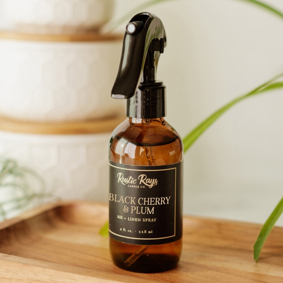 Black Cherry & Plum Room Spray 4 Oz Air Linen Spray - Etsy