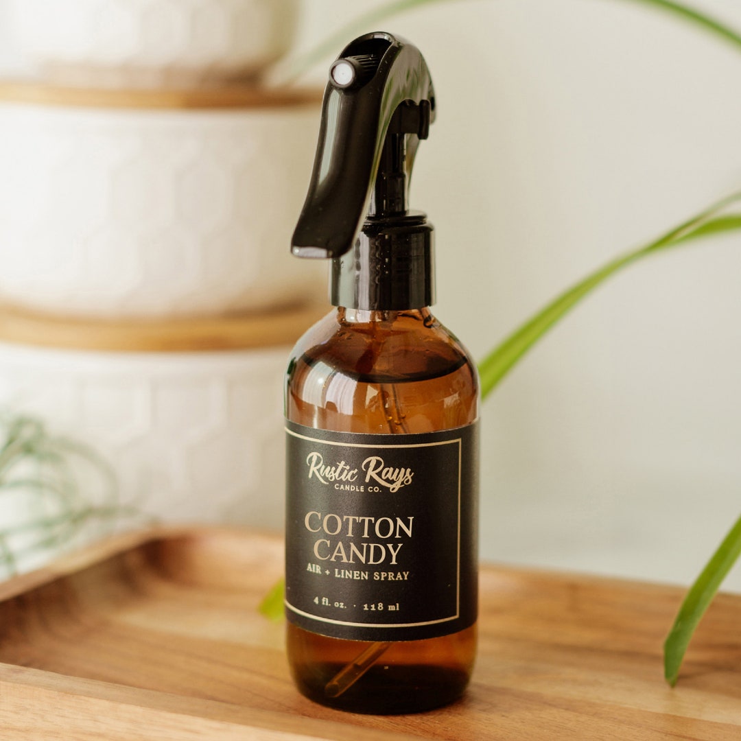Cotton Candy Room Spray 4 Oz - Air + Linen Spray - Etsy