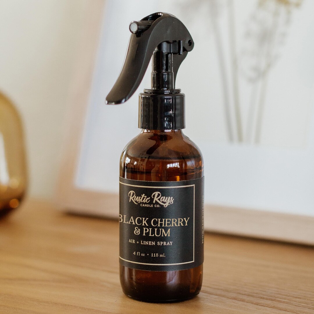 Black Cherry & Plum Room Spray 4 Oz Air Linen Spray - Etsy