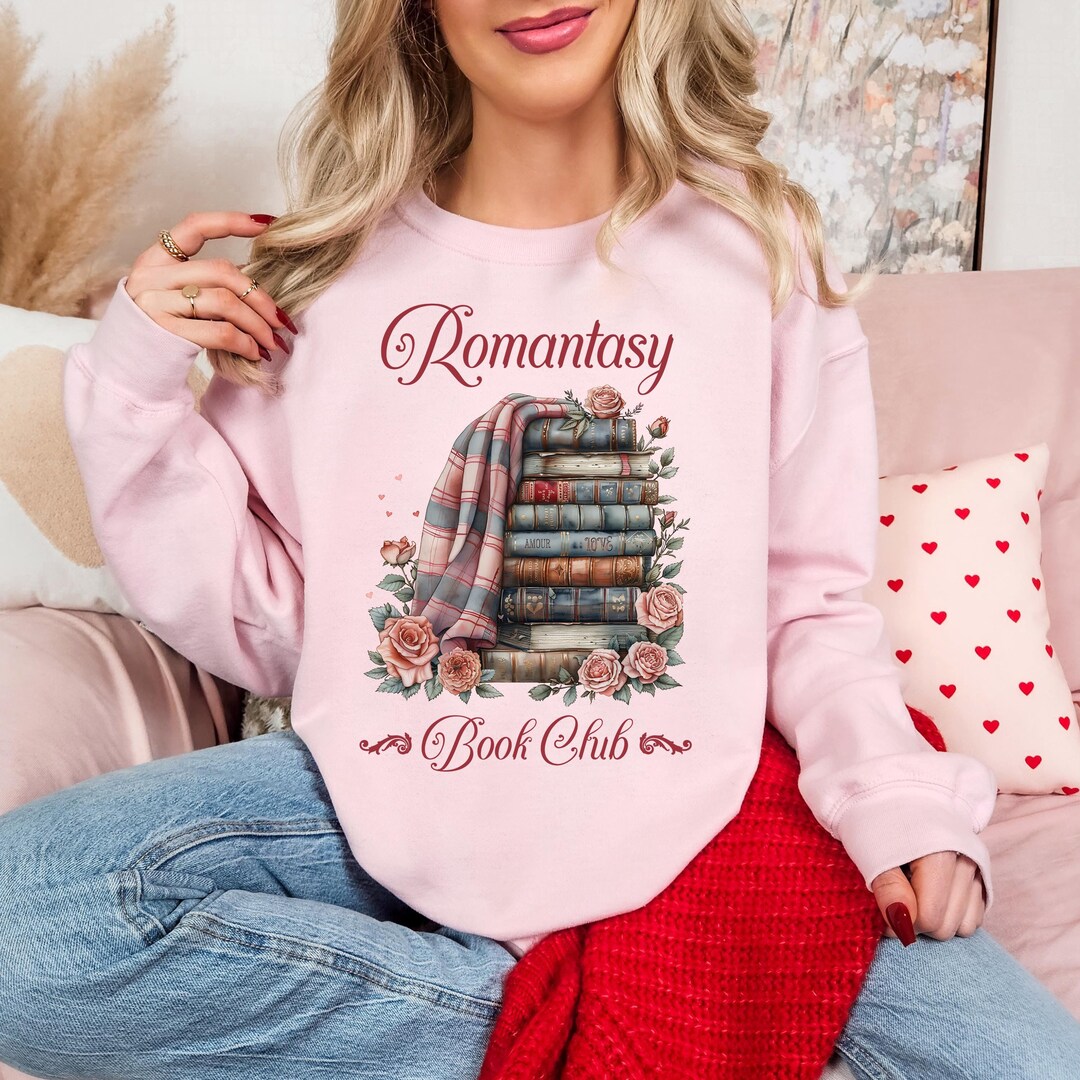 Romantasy Book Club PNG, Romantasy Reader Digital Download Sublimation ...