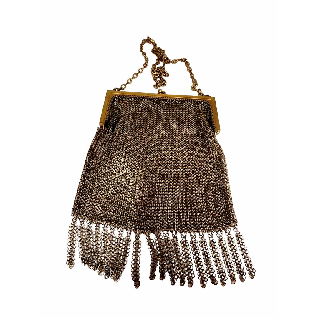 Vintage Whiting and Davis Chain Mail Bag (A1471) - Etsy