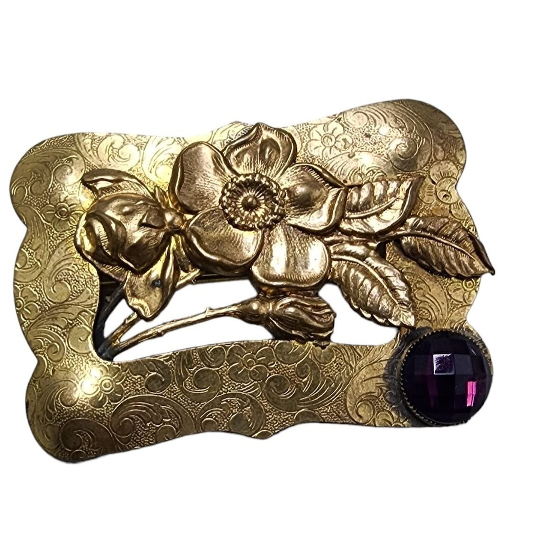 Antique Beautiful Victorian Sash Pin Brooch (A2598) - Etsy