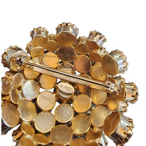 Vintage Signed Warner Ab Rhinestone Domed Brooch A1948 - Etsy