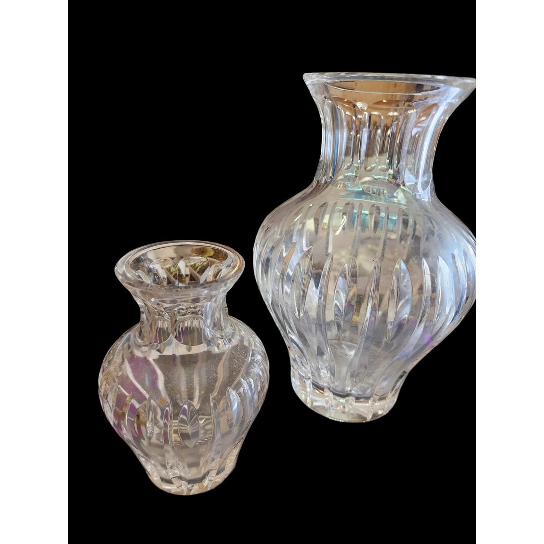 Waterford Crystal Sheridan Marquis 10" & 6" Vase (A1979) - Etsy