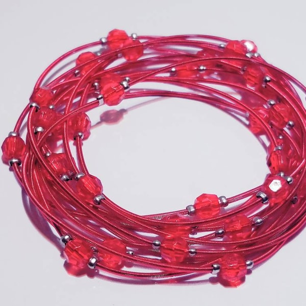 Piano Wire Bracelet - Etsy