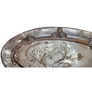 Early 1900s Kayserzinn Signed Pewter Turkey Tray (A1885) - Etsy
