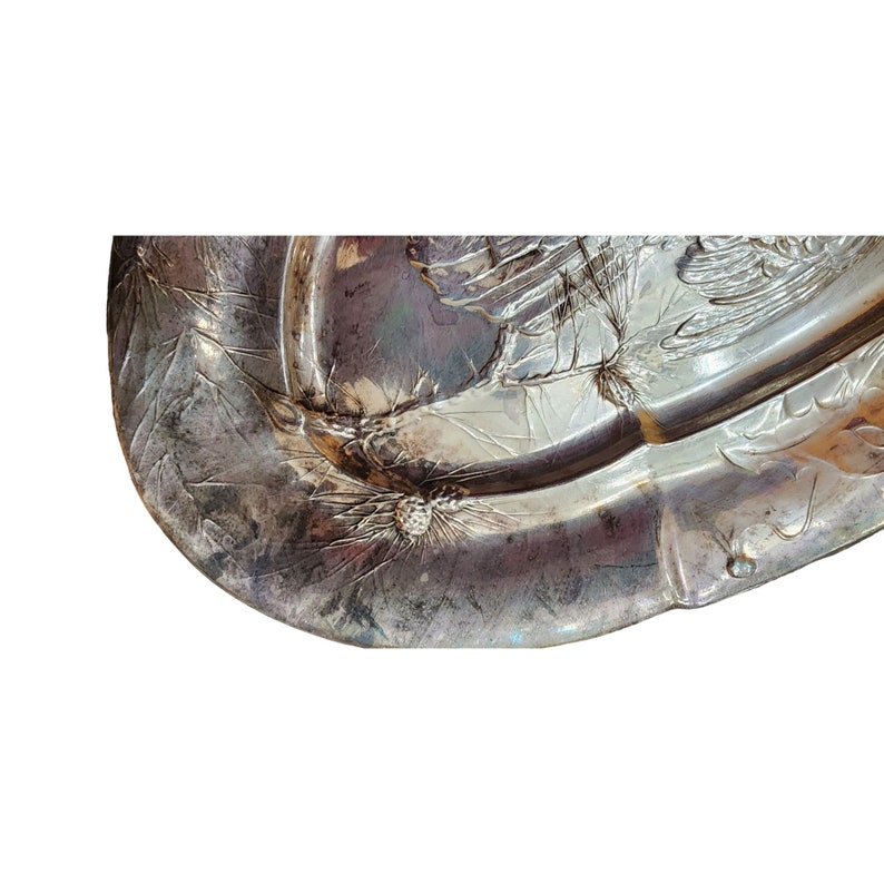 Early 1900s Kayserzinn Signed Pewter Turkey Tray A1885 - Etsy