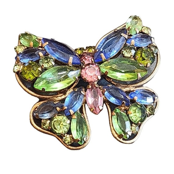 Vintage unsigned regency colorful - Gem