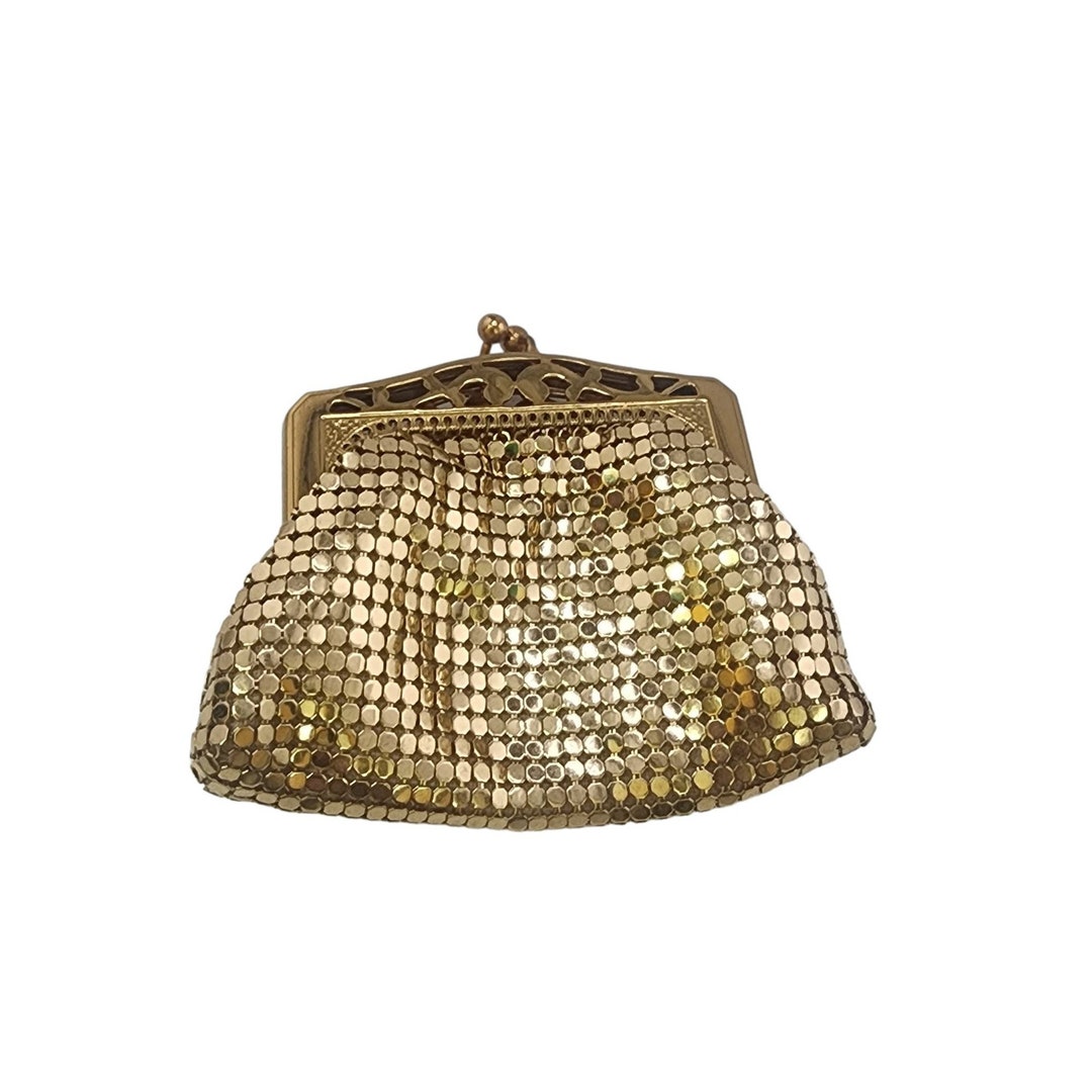 Vintage NOS Whiting and Davis Mesh Change Purse With Original Tag ...