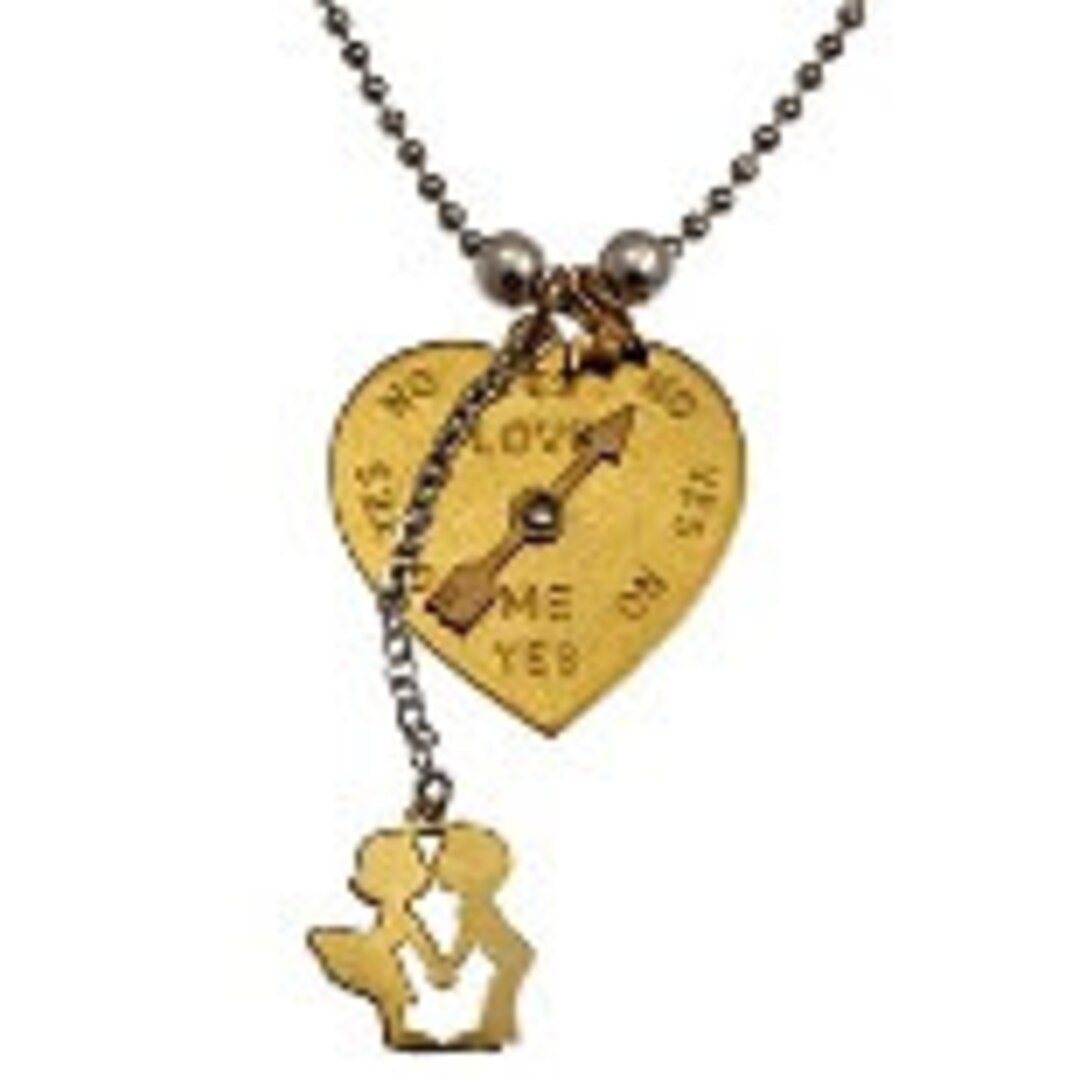 Bead Chain Necklace - Do You Love Me - Etsy