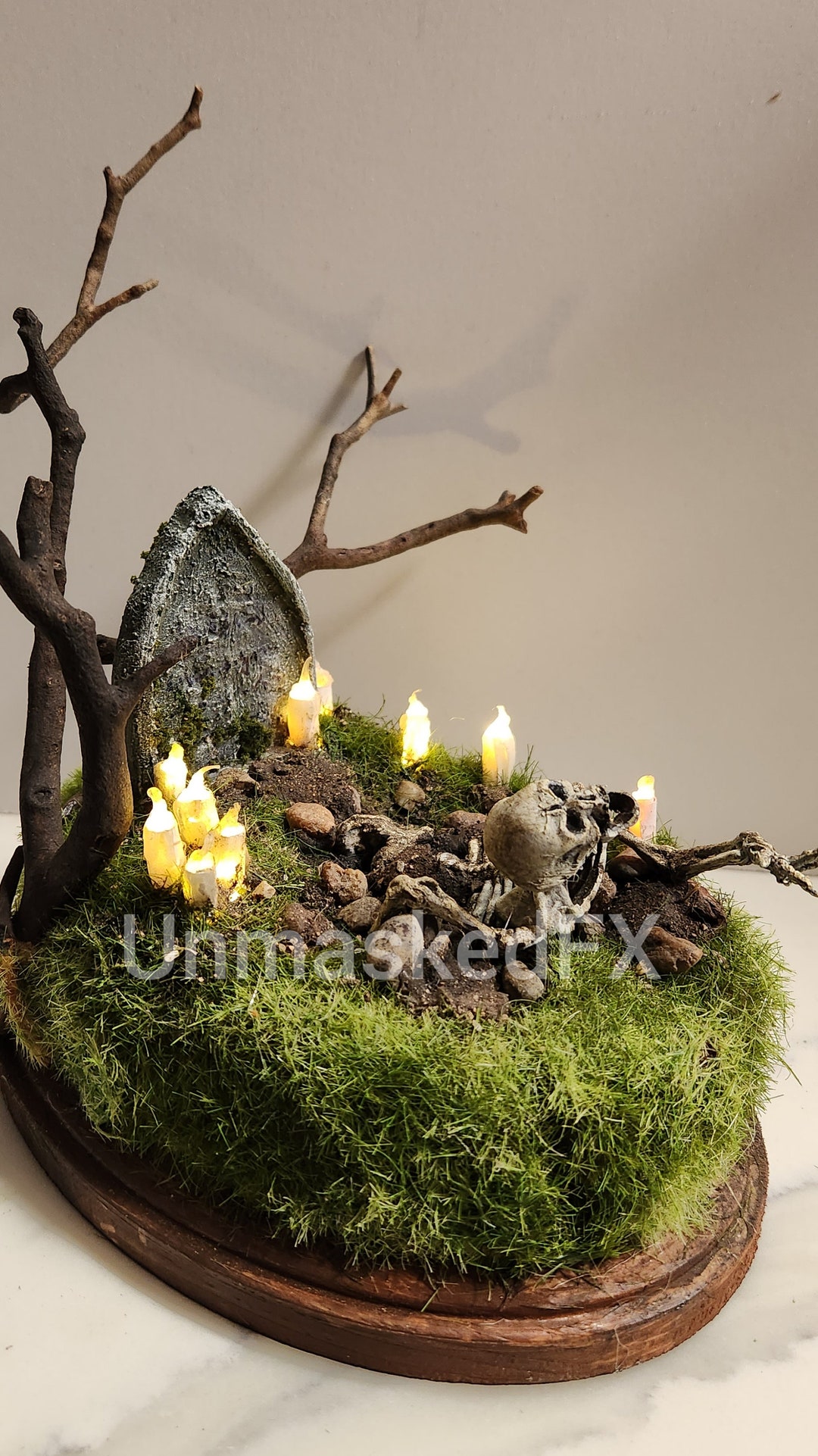 Rising Skeleton Horror - With Lights! - by Unmaskedfx - Etsy