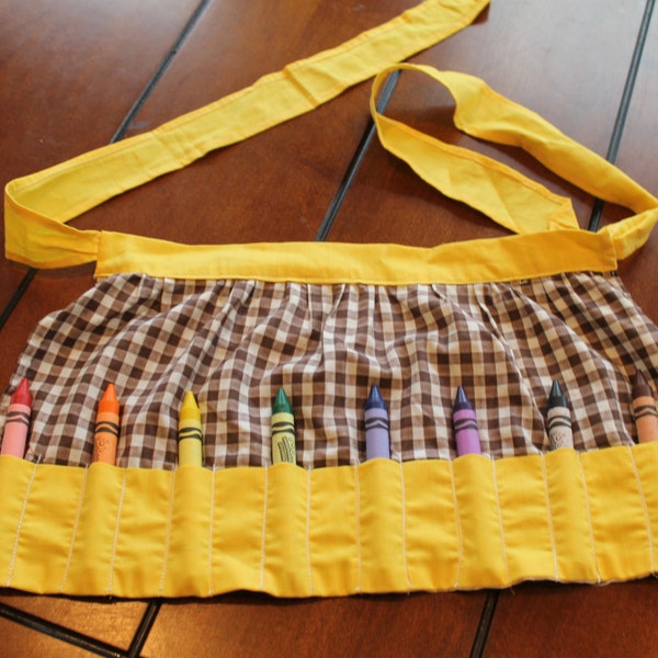Crayon Apron - Etsy