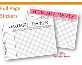 A5 Habit Tracker - Etsy