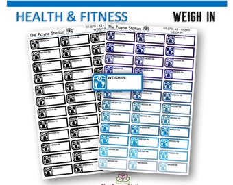 Scale Fold Over Functional Stickers - Etsy