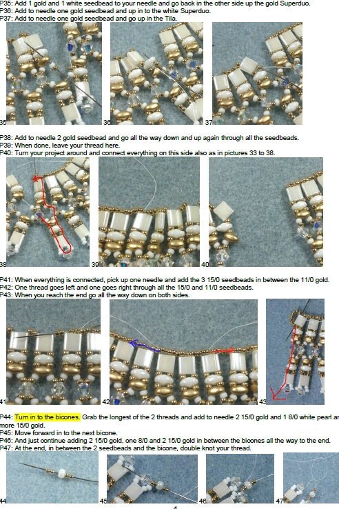 Beading4perfectionists: Cleopatra necklace | Etsy