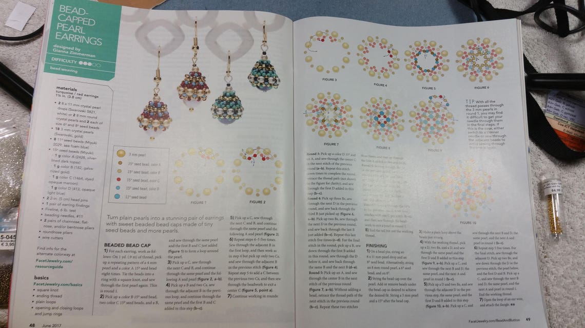Beading4perfectionists: Bead Caps for Pearls or Pearl Drops Dangle ...