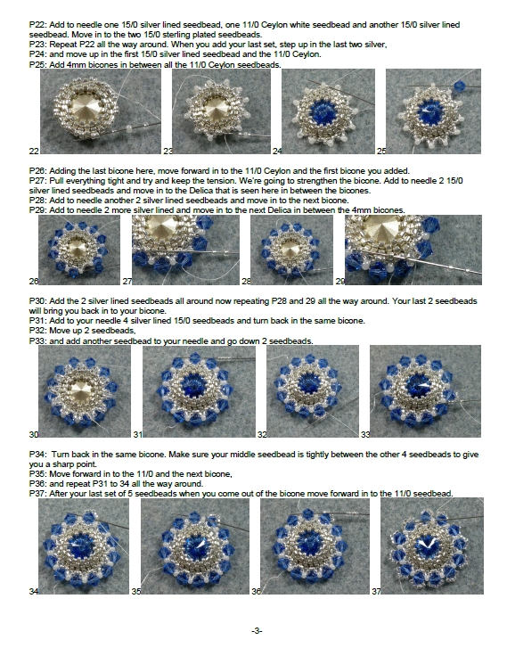 Beading4perfectionists: "de Medici Heirloom" Earrings. ADVANCED Beading ...