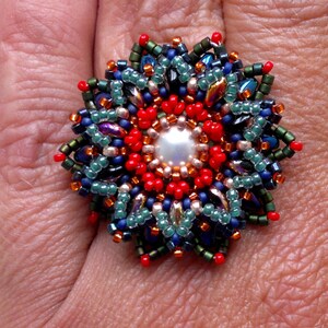 Beading4perfectionists: victorian Grace Necklace, Ring and Pendant ...