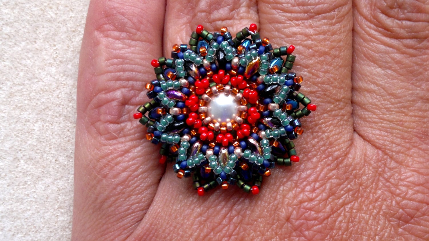 Beading4perfectionists: "victorian Grace" Necklace, Ring and Pendant ...