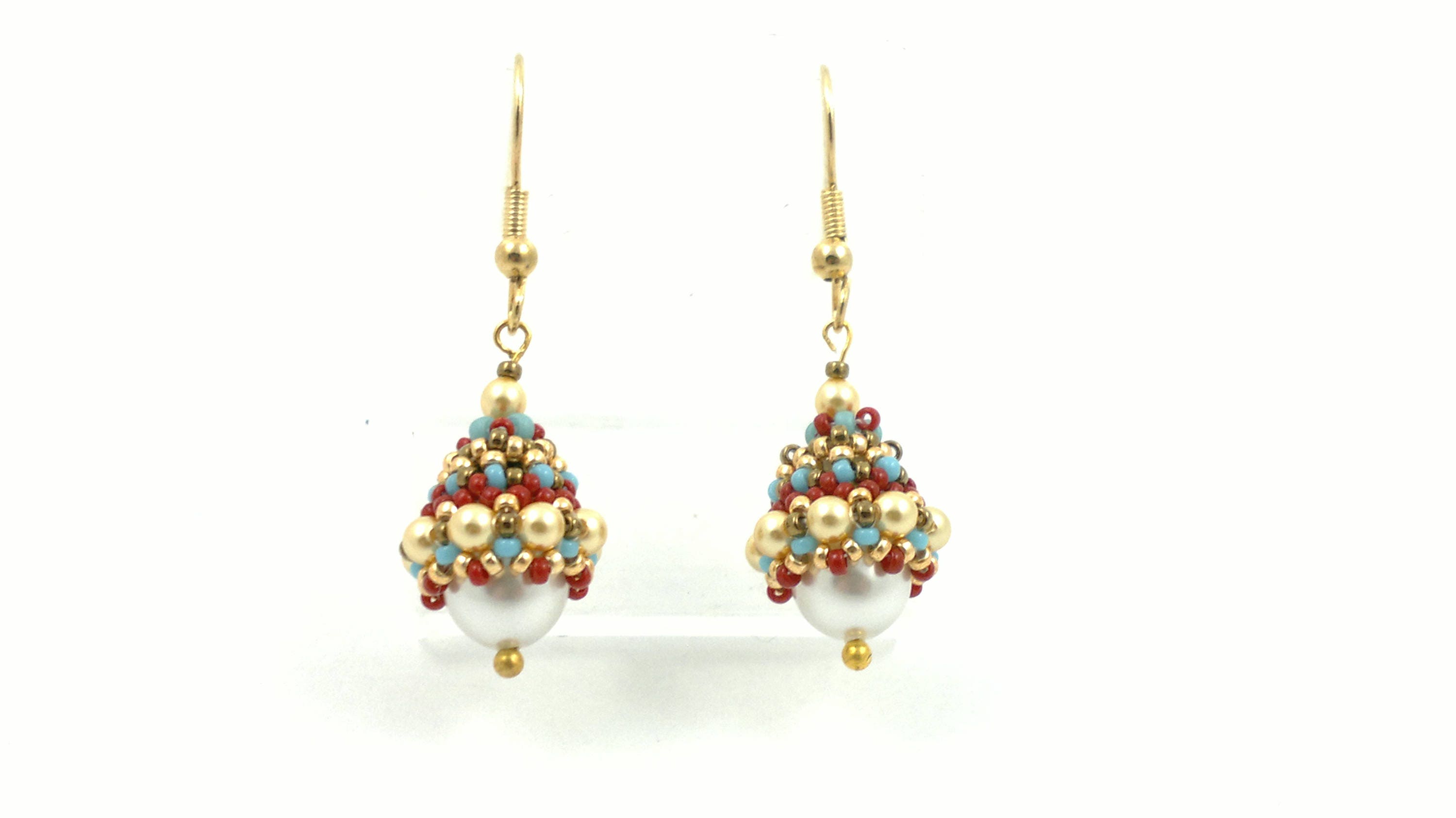 Beading4perfectionists: Bead Caps for Pearls or Pearl Drops Dangle ...