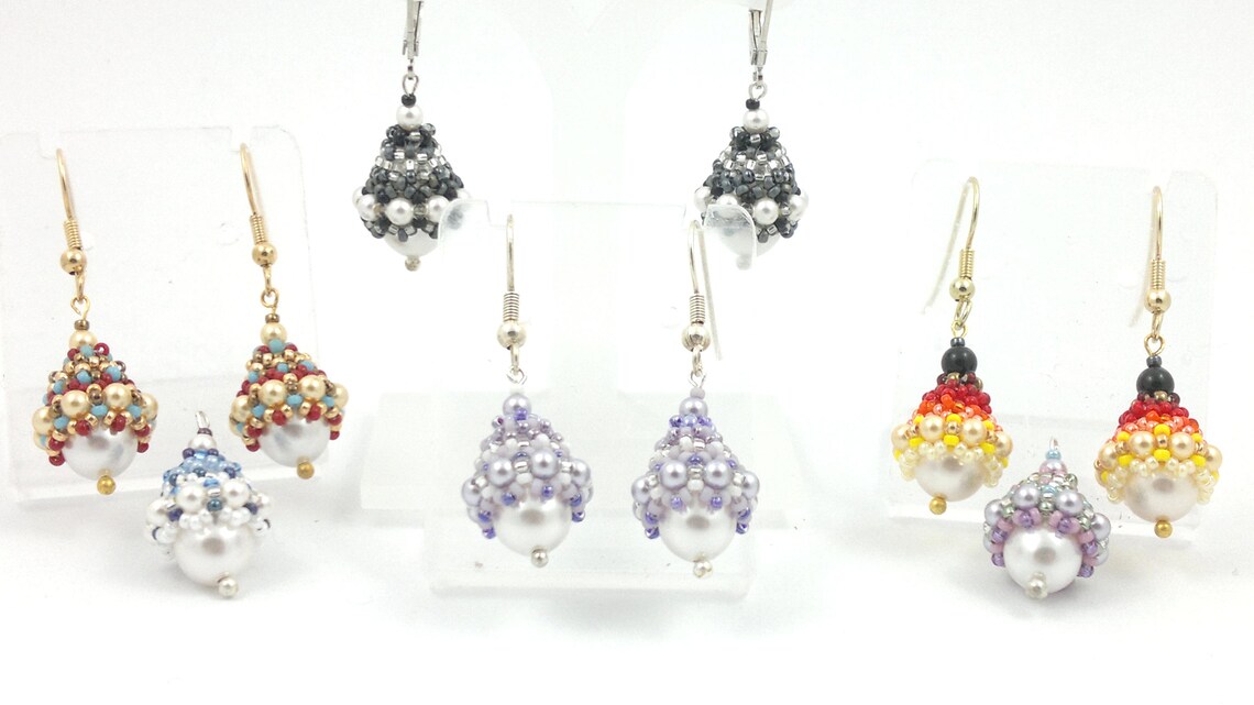 Beading4perfectionists: Bead Caps for Pearls or Pearl Drops Dangle ...
