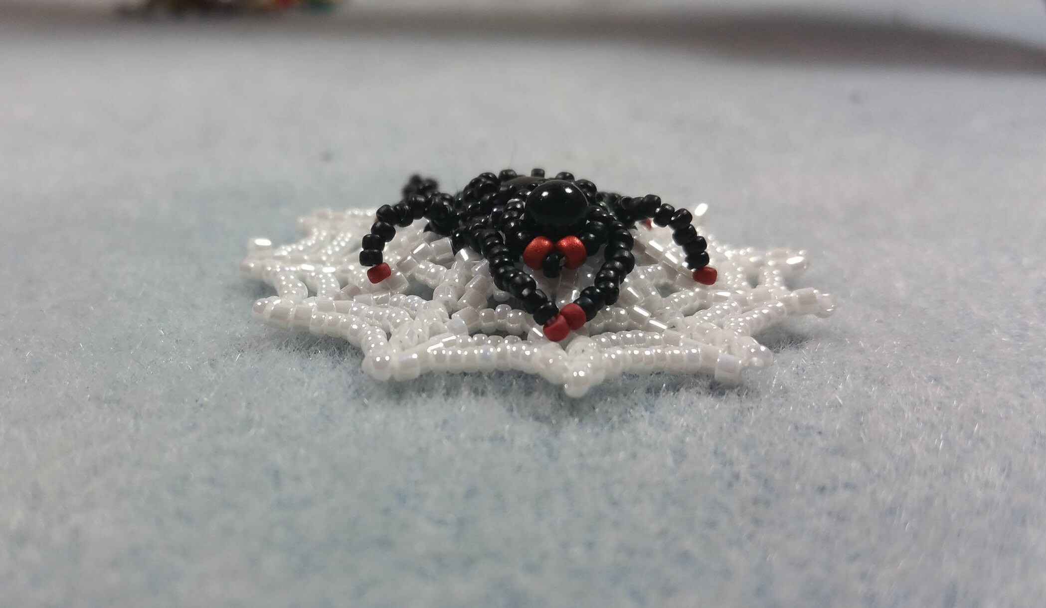 Beading4perfectionists: spidey in Web Beading - Etsy