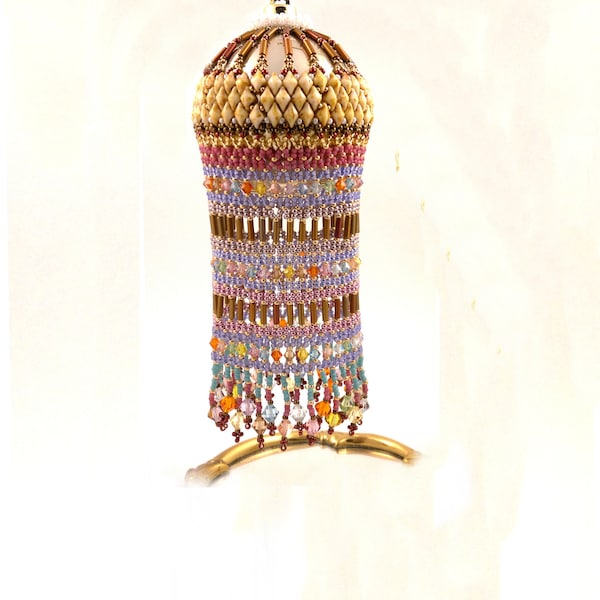 Beaded Bulb Cover - Etsy